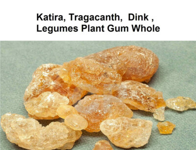 Katira Gond Tragacanth Gum Dink Gound Legumes Plant Gum Whole 50gm (1.7 ...