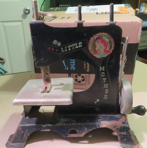 Vintage LITTLE MOTHER Hand Controlled Toy Sewing Machine | eBay