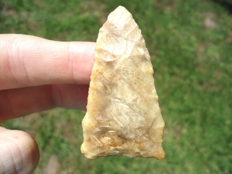 HIGH QUALITY FLUTED UNION SIDE NOTCH PALEO DEEP SOUTH ARROWHEADS ...