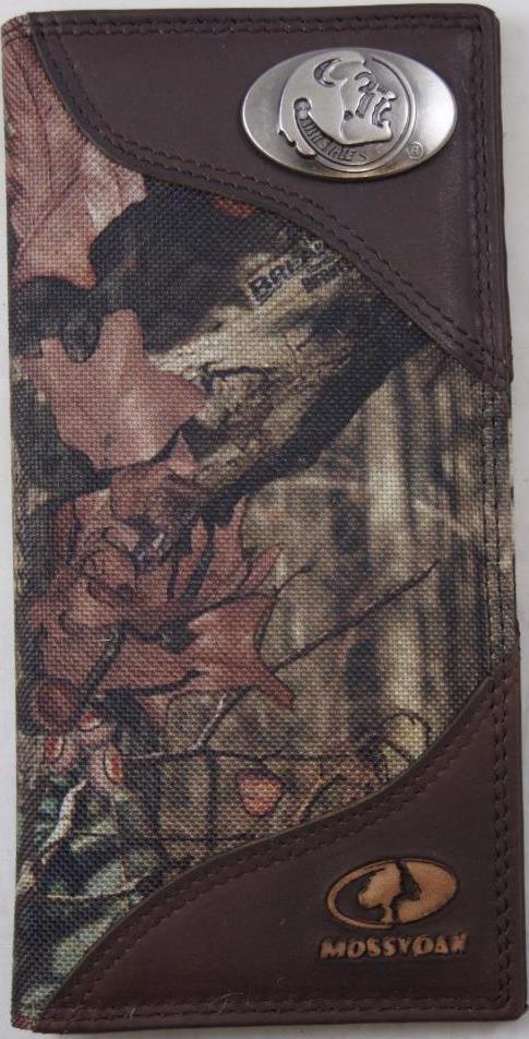 ZEP-PRO NCAA Florida State Seminoles FSU MOSSY OAK Camo Wallet TIN GIFT ...