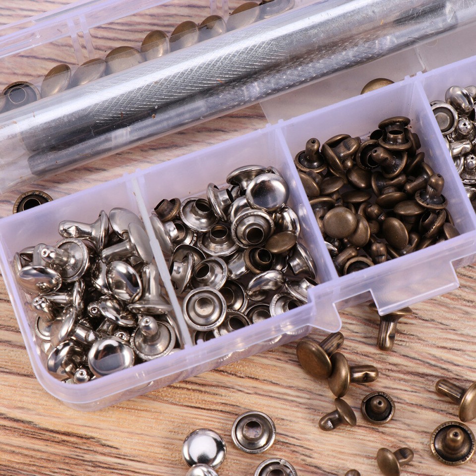 120 Pcs Rivet Buckle Set Purse Making Hardware Belt Copper Buckles | eBay