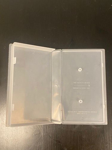 18 x EMPTY CLEAR VHS VIDEO TAPE Big Box Rental Cases - good condition ...