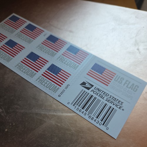 Authentic USPS First-Class Freedom Forever Stamps - Self Adhesive 20ct ...