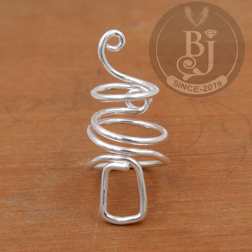 925 Sterling Silver Arthritis Thumb Splint Ring Mallet Finger Ring ...