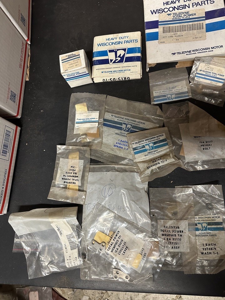 Vintage NOS Wisconsin Engine Parts VG4D VF4D VE4D Lot 3 | eBay