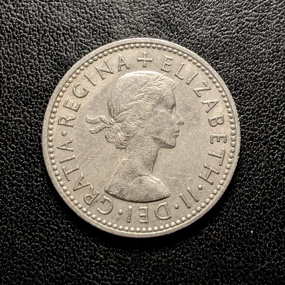 UK England 1961 SHILLING Qn Elizabeth II Pre-Decimal English ...