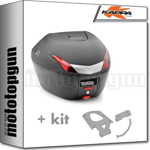 KAPPA TOP CASE K34NMAL 34 LT + REAR-RACK MONOLOCK KYMCO XTOWN 125 300 ...