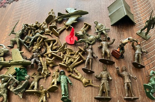 Vintage Marx, MPC, Tim Mee Toys Soldiers Tent Fire Planes | eBay