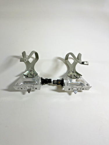 NEW SHIMANO PD-A550 AERO PEDALS NOS TOE CLIPS | eBay