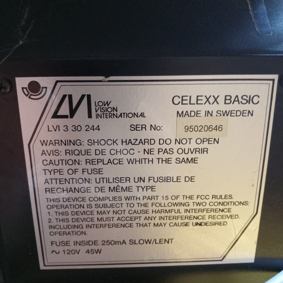 Monitor Camera Philips Observation System 12" VS 44405R With Celexx ...