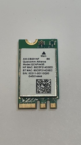 Carte WIFI - QCNFA435 - Qualcomm Atheros | eBay