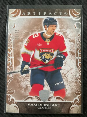 Sam Reinhart 2024-25 Upper Deck Artifacts Copper Parallel Card #66/75 ...
