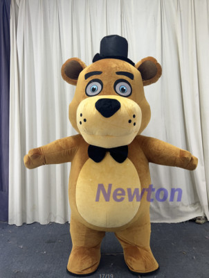 FNAF Freddy Fazbear Inflatable Mascot Costume Suit Funny Suit Party ...