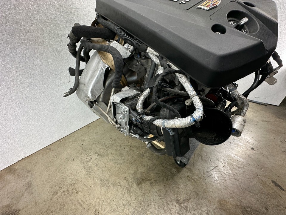 CADILLAC CT4-V AWD 2019-2022 OEM 2.7L TURBO L3B 4 CYLINDER ENGINE MOTOR ...