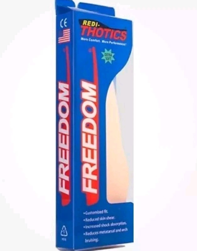 Redi Thotics Freedom Extra Soft Orthotic Insoles Size D Men 5-6.5 Women ...