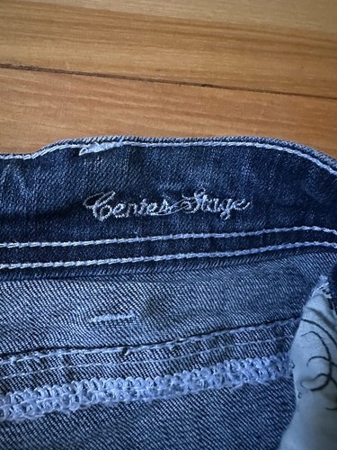 Cowgirl Tuff Bootcut Jeans Sz 28 Western Center Stage Distressed Women ...
