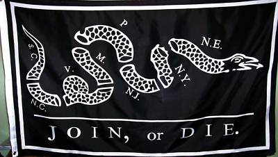 BLACK JOIN OR DIE FLAG - PATRIOT BANNER - TEA PARTY - USA REVOLUTIONARY ...