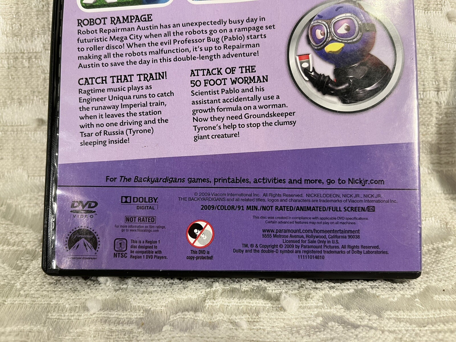 THE BACKYARDIGANS - Robot Repairman DVD. -- 4326 97368930643| eBay