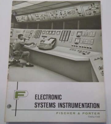 Fischer & Porter Electronic Systems Instrumentation Catalog C50E | eBay