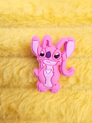 Angel arms up Stitch shoe croc charm character | eBay