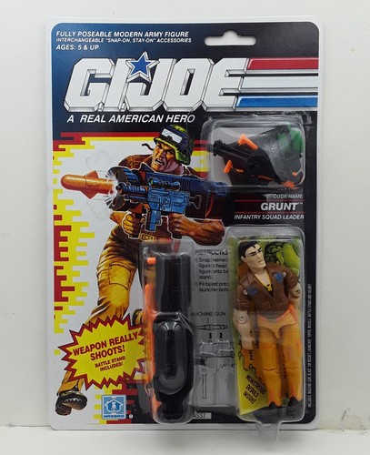 G.I. JOE gi joe 1991 GRUNT (v3) hasbro MOC | eBay