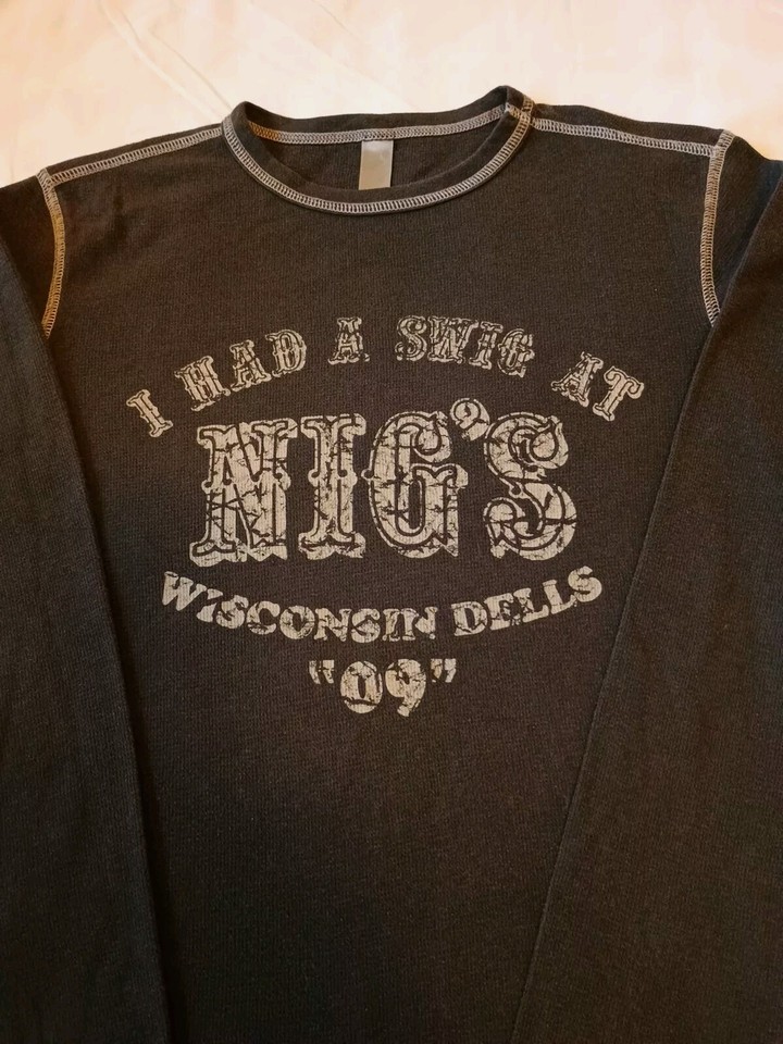 “I Had A Swig At Nig’s” Wisconsin Dells Tourist Novelty Shirt Bar ...