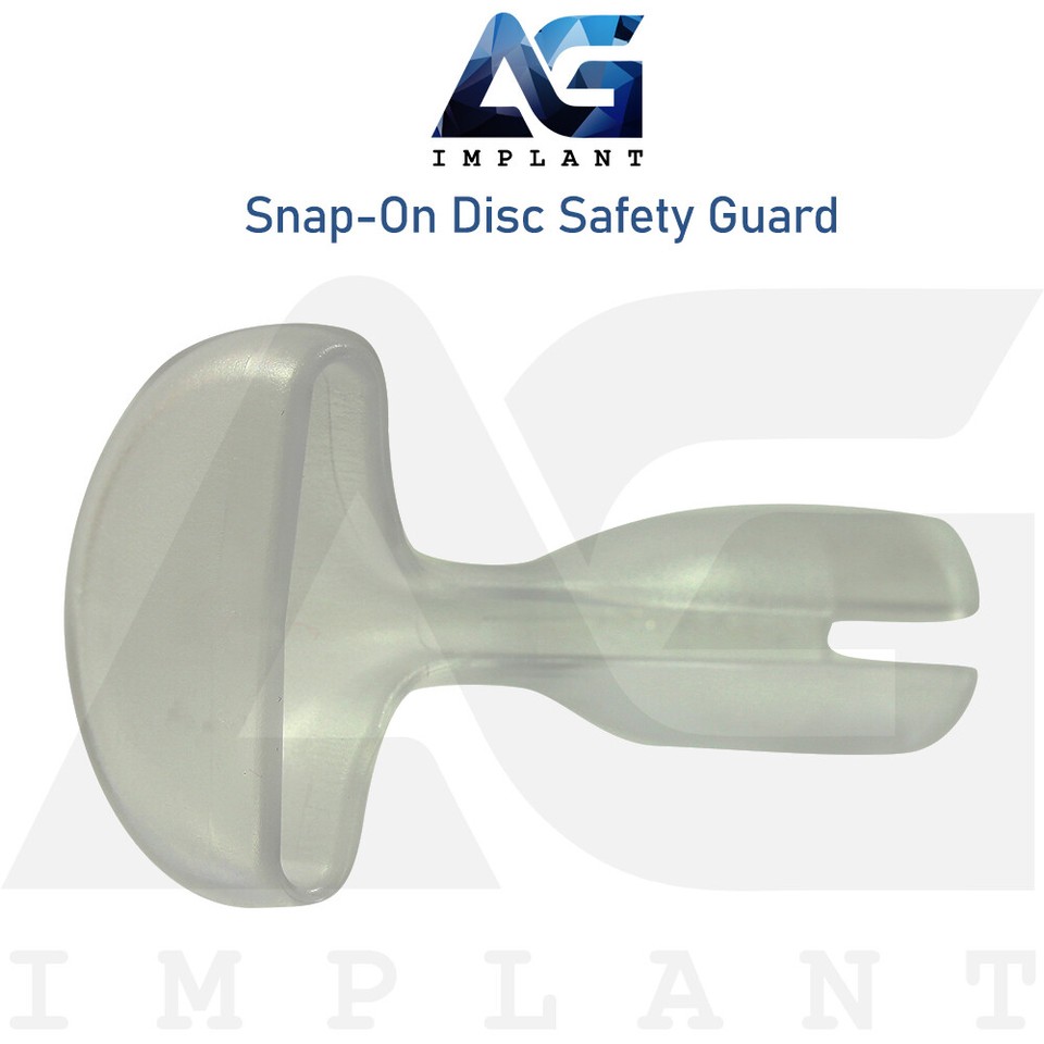 Plastic Restorative Snap-On Disc Safety Guard 22mm IPR Surgical Dental ...