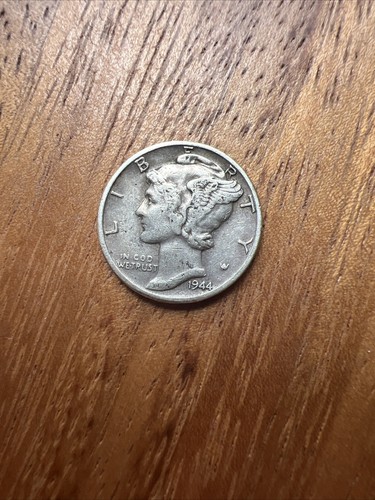 1944 W MERCURY DIME Adolph Weinman’s In Cod We Trust Silver Error Coin ...