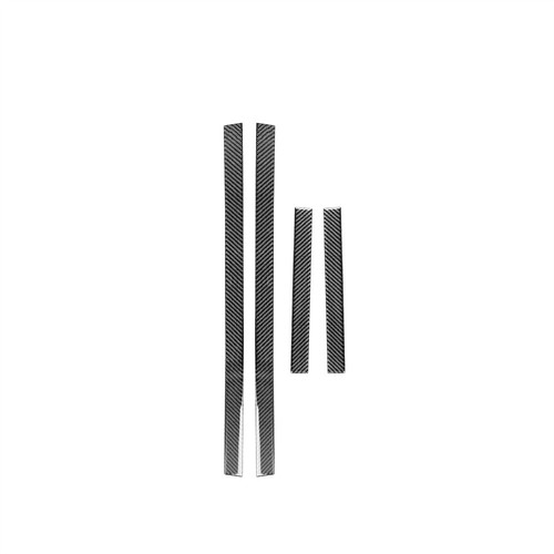 4Pcs Carbon Fiber Outer Door Scuff Sill Cover Trim For Toyot@ 4Runner ...