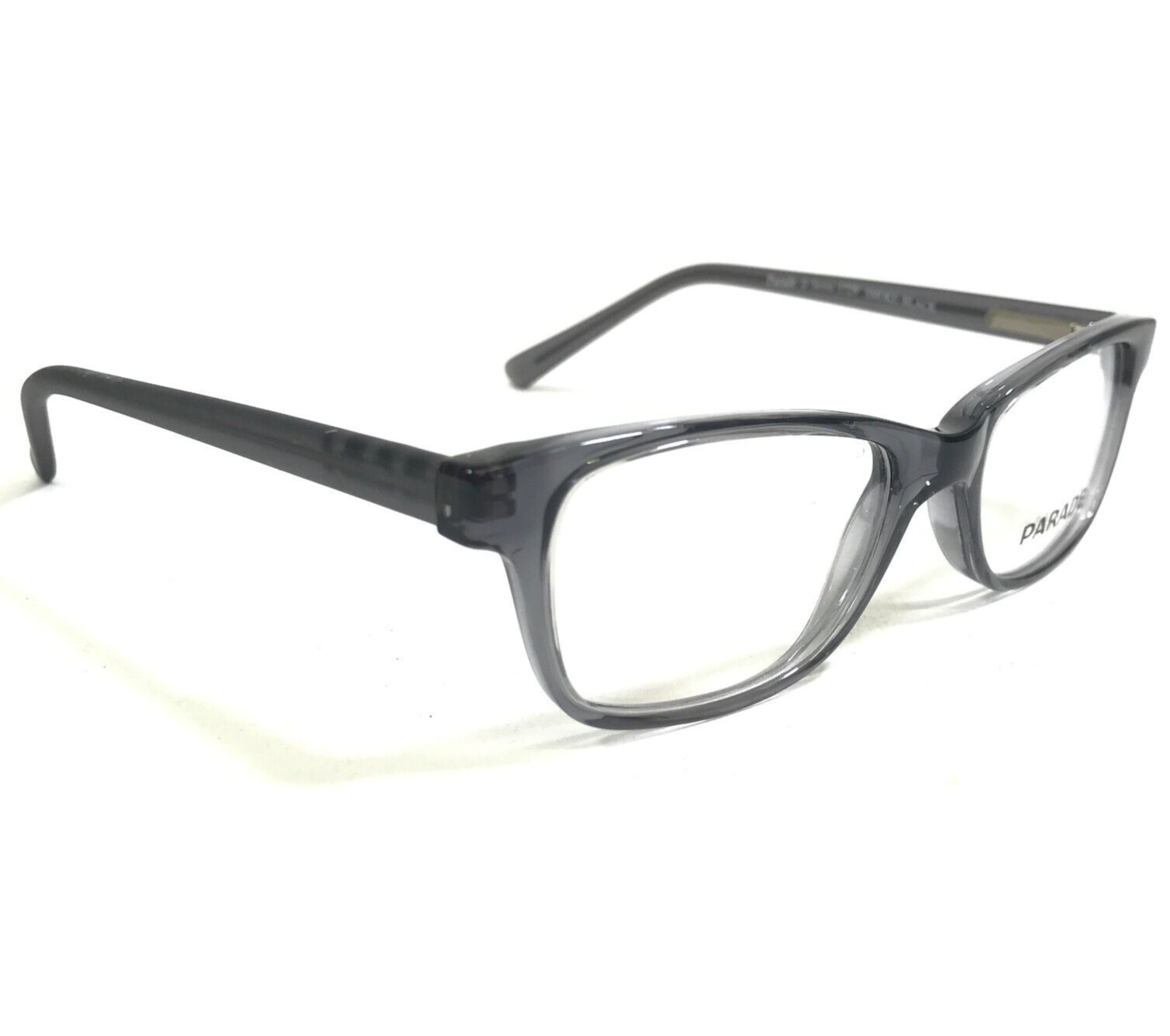 Parade Eyeglasses Frames 1729 SMOKE/BLACK Rectangular Full Rim 48-17 ...