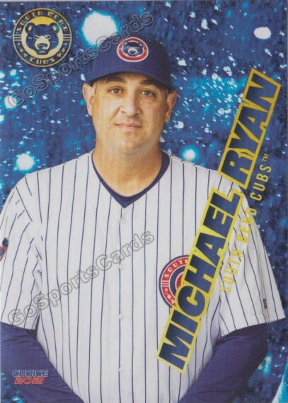 2021 South Bend Cubs Michael Ryan Chicago MGR | eBay