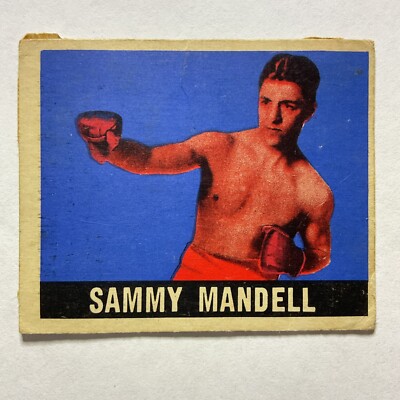 1948 Leaf Knock Out Boxing Sammy Mandell #24 | eBay