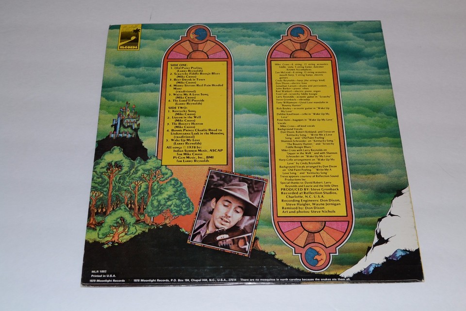 Mike Cross~The Bounty Hunter~1978 Moonlight Records MLR-1002~FAST ...