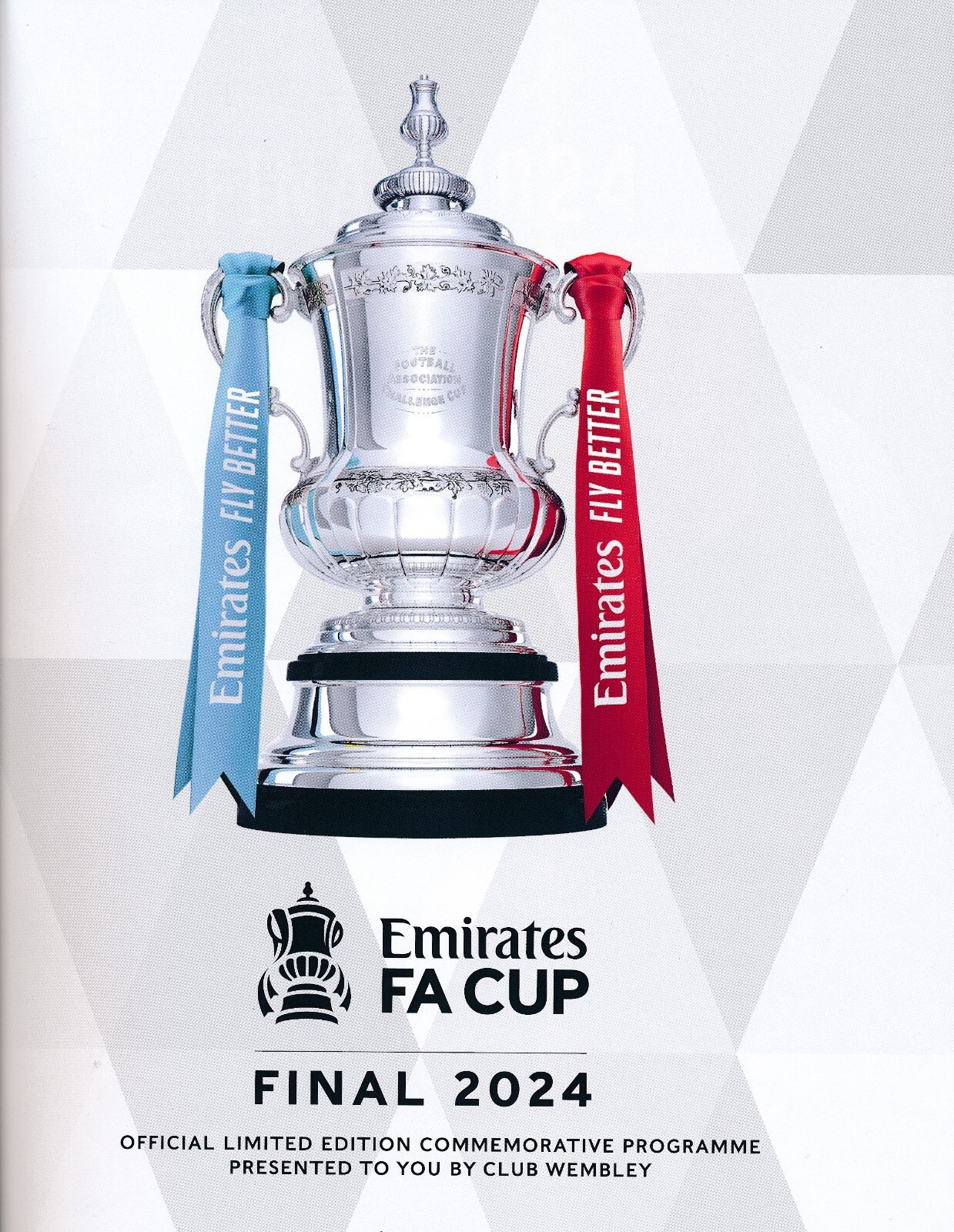 FA CUP FINAL 2024 HARDBACK EDITION PROGRAMME | Grelly UK