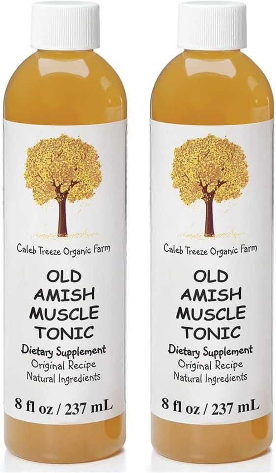 Old Amish Muscle Tonic 8 Oz, Leg Cramps Relief, Foot Cramps Relief ...