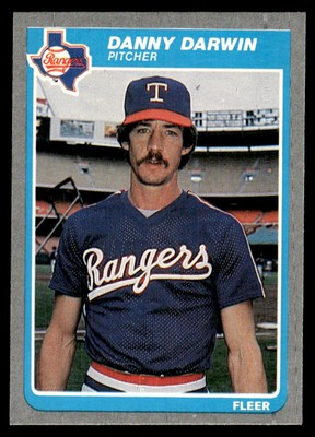 1985 Fleer Danny Darwin Texas Rangers #557 | eBay