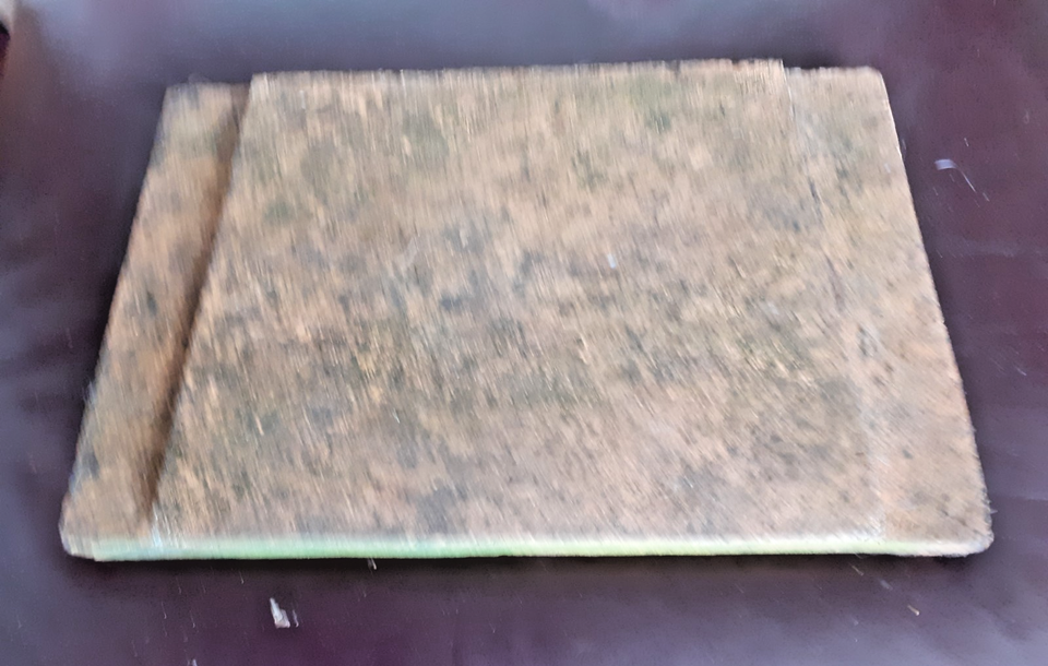 MAC TOP Trapezium Shape Fire Brick size 40cm width 23cm depth 4.5 cm ...