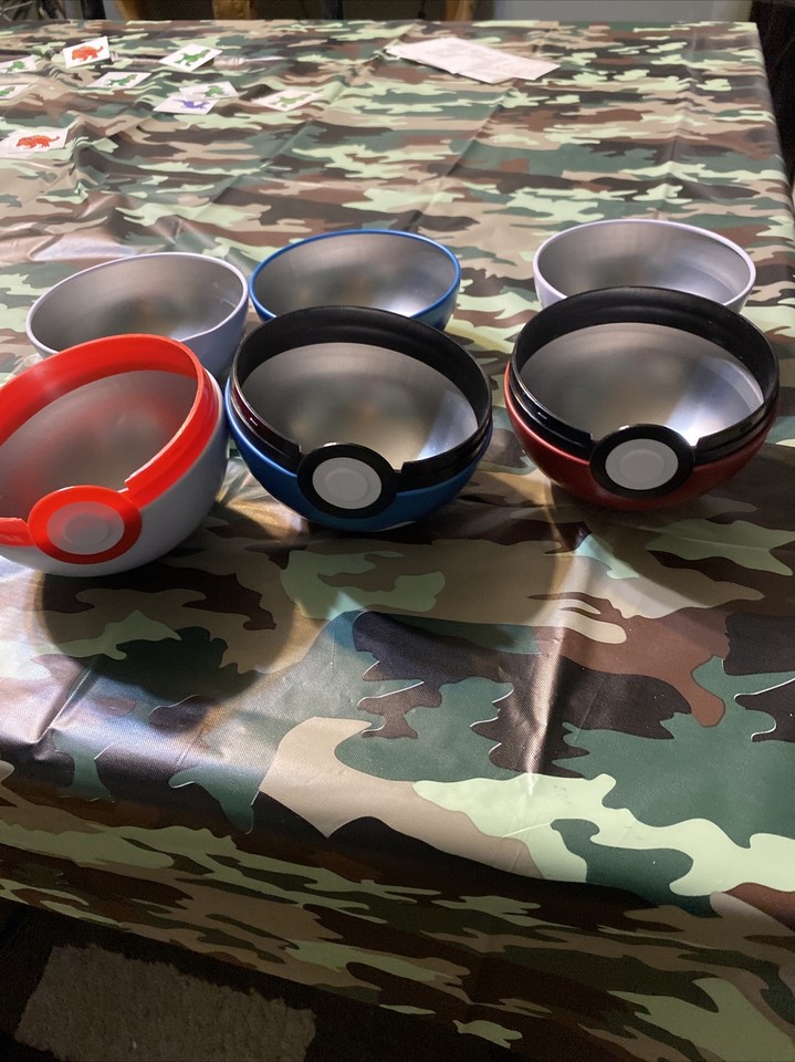 3 EMPTY Pokemon Card storage containers Tin | eBay