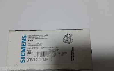 NEW Siemens 3RV1011-1JA15 3RV10 11-1JA15 7-10A Motor protection circuit ...