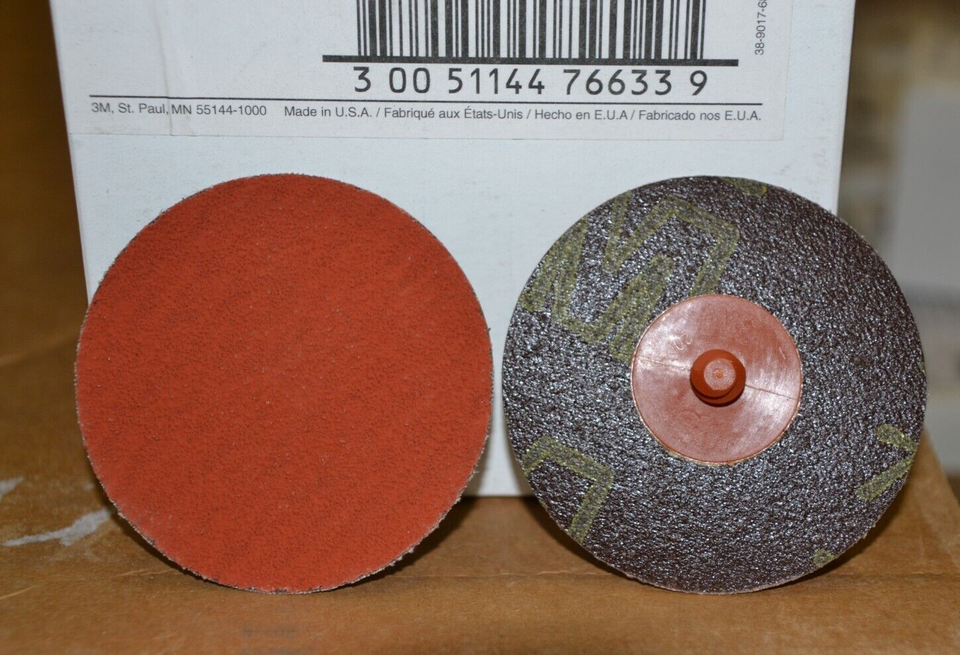 Box of 50 x 3" 75mm 3M Roloc 777F 60 Grit Discs 76633 | eBay UK