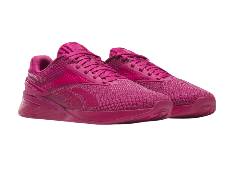 REEBOK WOMENS PINK RUNNING SHOE NANO X3 SEMI PROUD PINK SIZE 10 ONLY | eBay