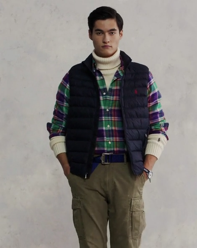 Polo Ralph Lauren Packable Quilted Puffer Jacket Vest Lightweight ...