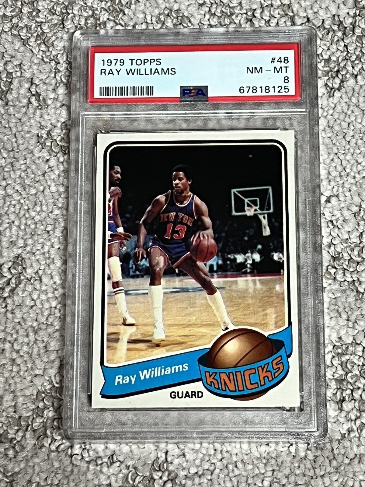 PSA 8 BASKETBALL CARD 1979 TOPPS RAY WILLIAMS NEW YORK KNICKS | eBay