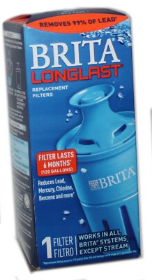 OEM Brita LongLast OB06 Water Pitcher Replacement Filter Long Last 6 ...