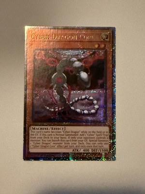 yugioh cards cyber dragon core quarter century secret rare | eBay