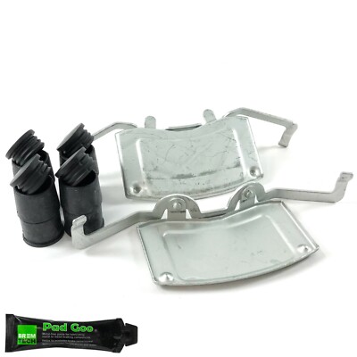 FRONT BRAKE PAD FITTING KIT CALIPER SPRING FIT: VW TRANSPORTER T5 10-16 ...