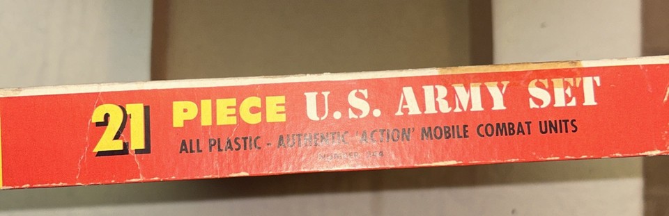Vintage Pyro 21 Piece Plastic US Army Vehicle Set With One Soldier ...