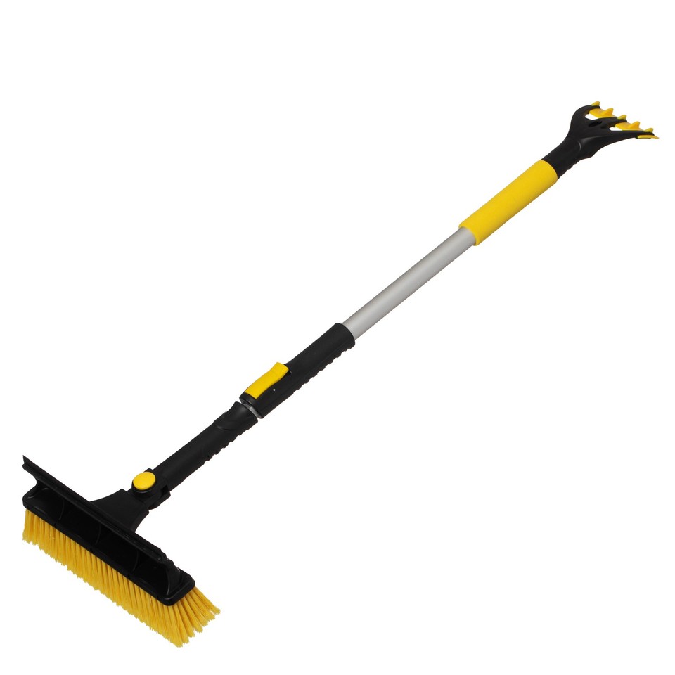 Gardenised Aluminum Snow Brush & Ice Scraper with Non-Slip Foam Grip | eBay