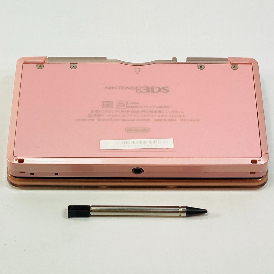 [EX+++++] Nintendo 3DS / 3 DS Misty Pink CTR-001 Handheld NTSC-J JAPAN ...