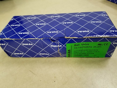Dunan Ball Valve FQ-116-DN25/FQ 1-1/8" Inlet & Outlet | eBay